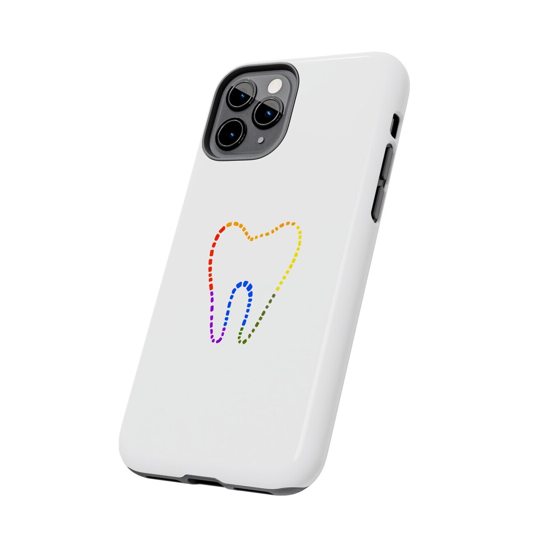 IPhone 15 Pro Max, iPhone 15, Pride Dental iPhone Case, Rainbow Dental ...