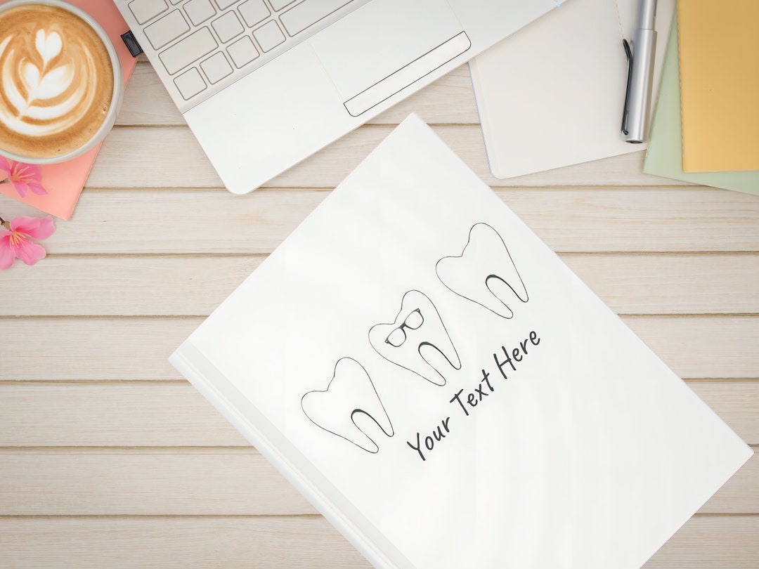 Minimalist Custom Dentist Notebook, Personalized Dentist Journal ...