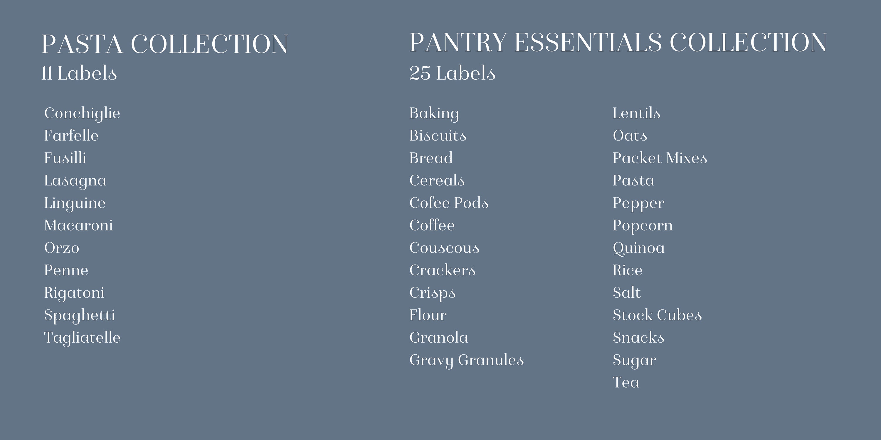 Vinyl Kitchen Labels | Home Edit Style Kitchen Labels - Etsy