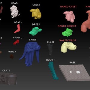 Moxxi From Torrida Pin up Miniatures - Etsy