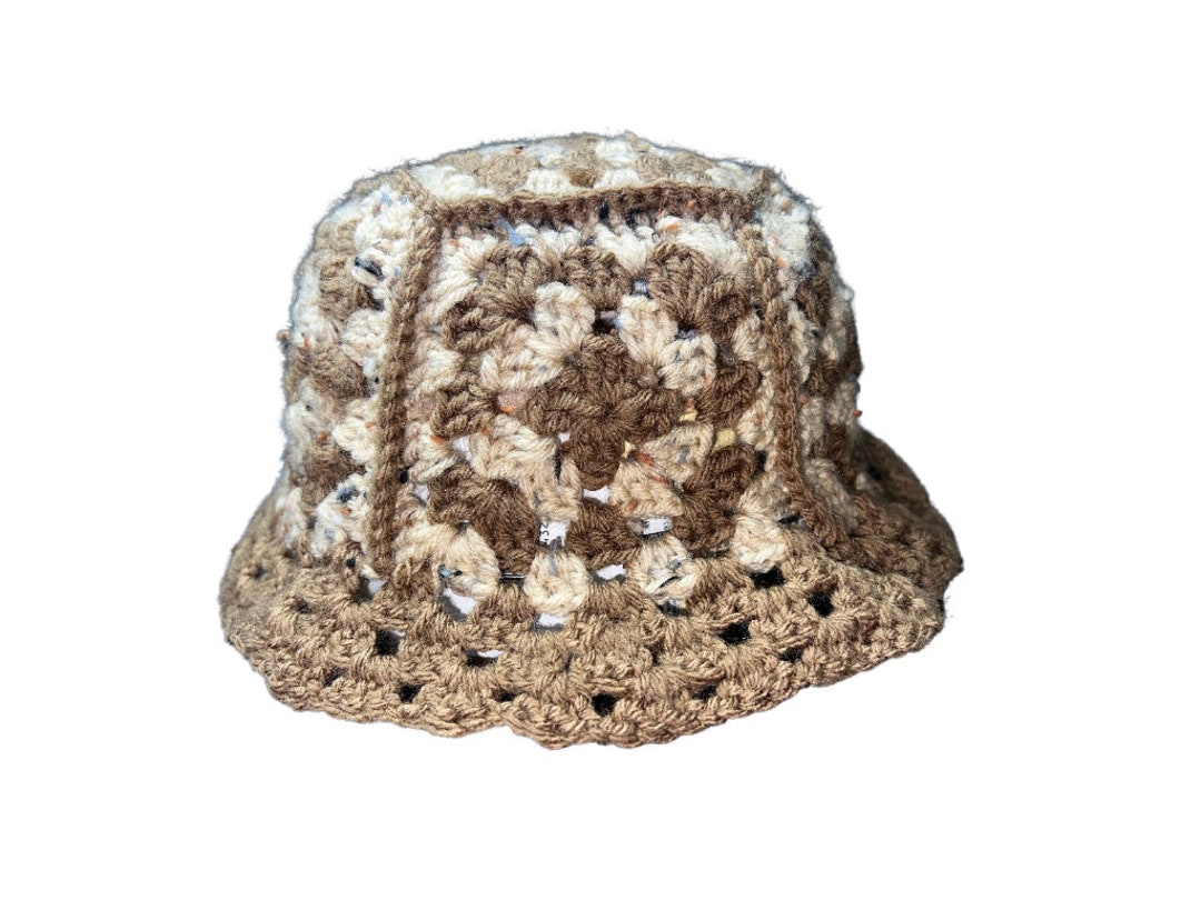 Granny Square Bucket Hat - Etsy