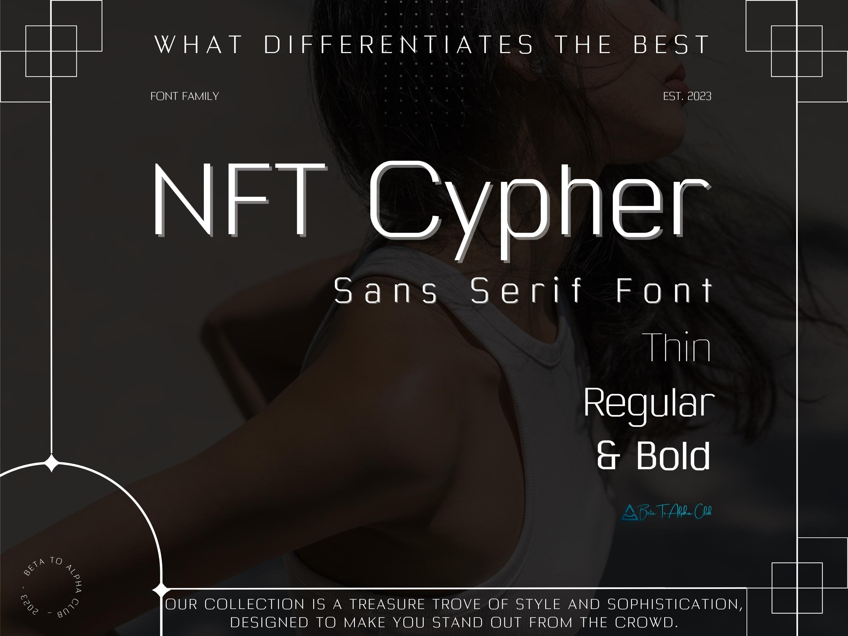 NFTC Sans Serif Font | Modern Font Logo Font Branding Font Boho Font Canva Font Luxury Elegant ...