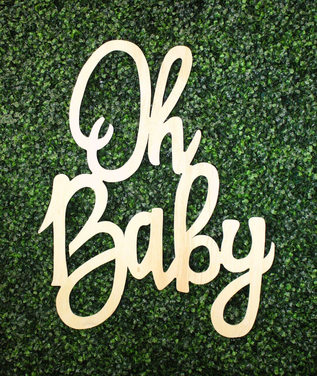 Oh Baby Sign - Etsy