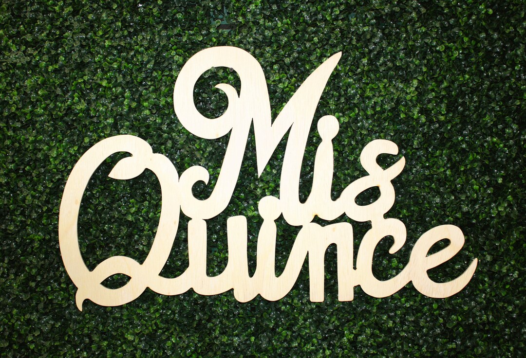 Mis Quince Sign - Etsy