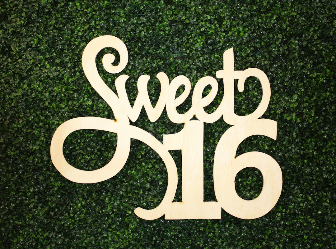 Sweet 16 Sign - Etsy