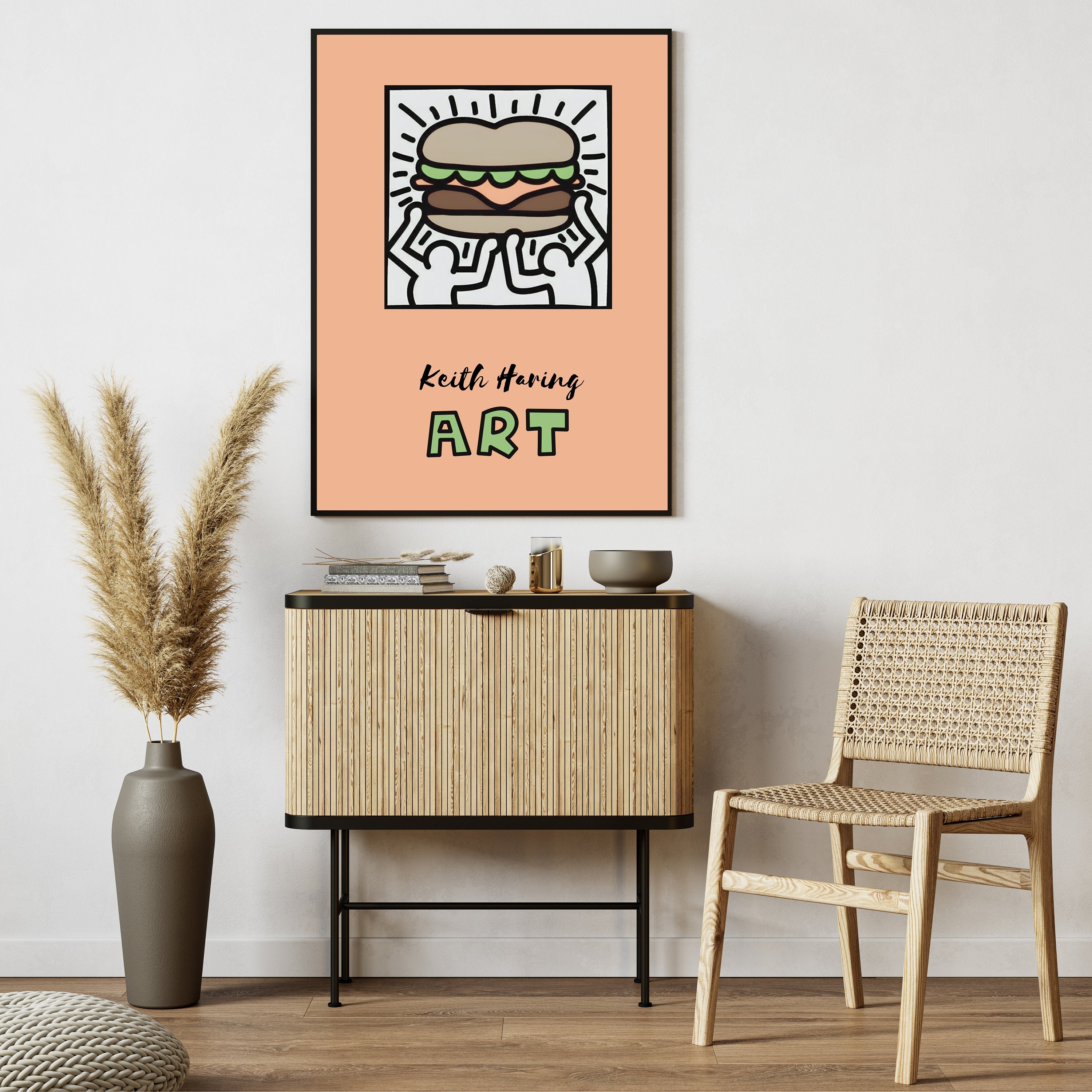 Keith Haring Love Pop Art, Keith Haring Poster, Keith Haring Print ...