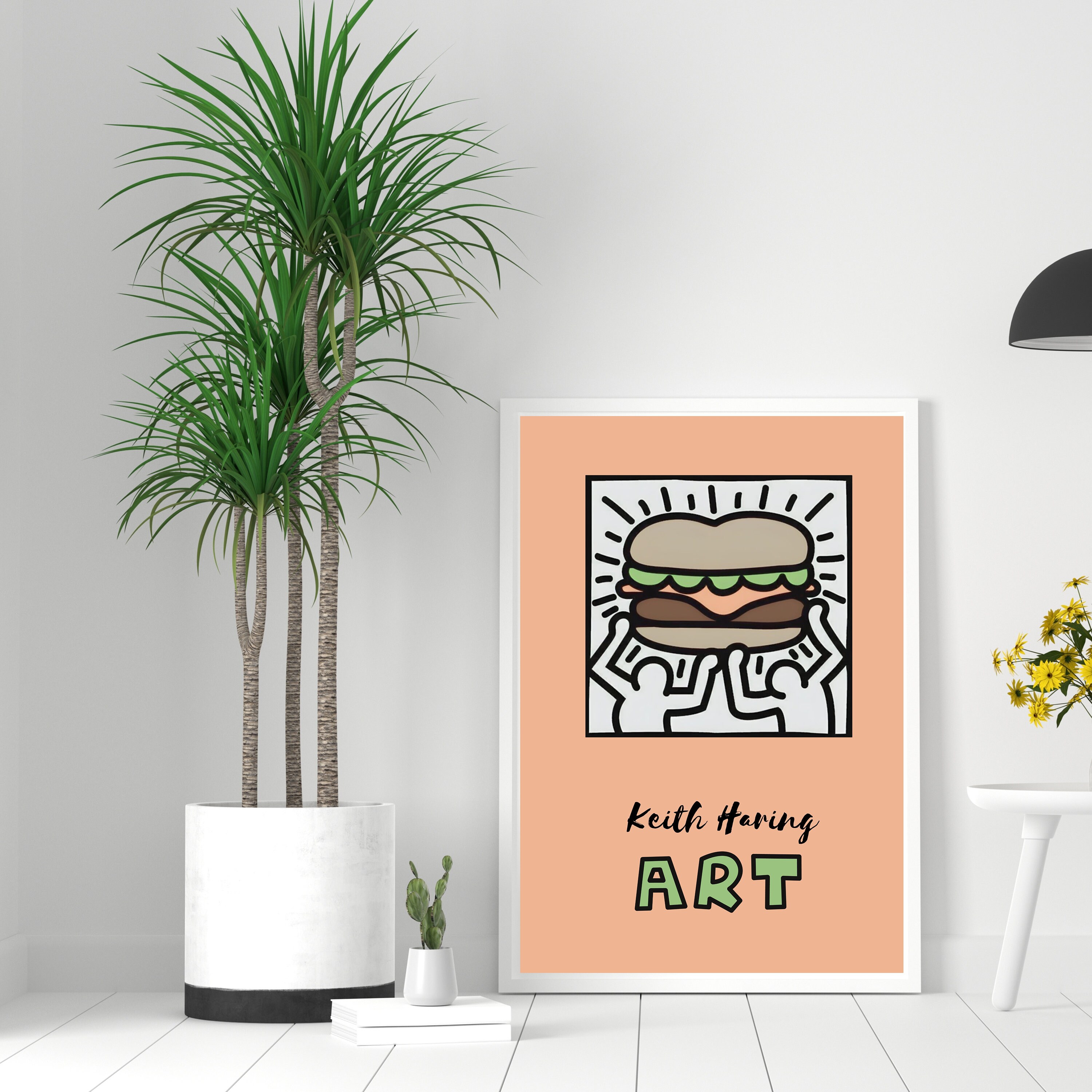 Keith Haring Love Pop Art, Keith Haring Poster, Keith Haring Print ...