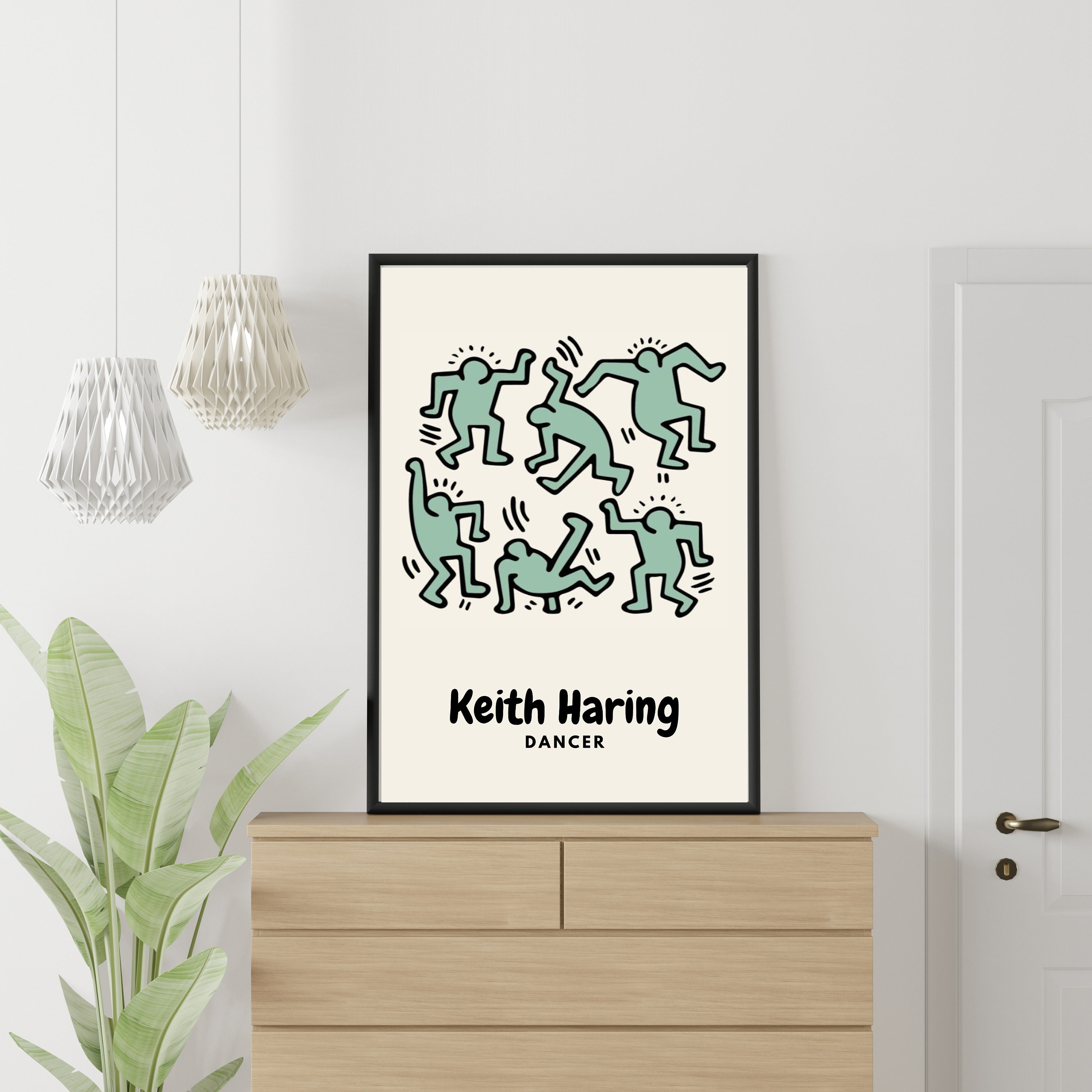 Keith Haring Love Pop Art, Keith Haring Poster, Keith Haring Print ...