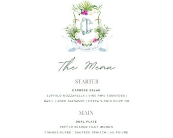 Downloadable Drinks Menu Template - Etsy