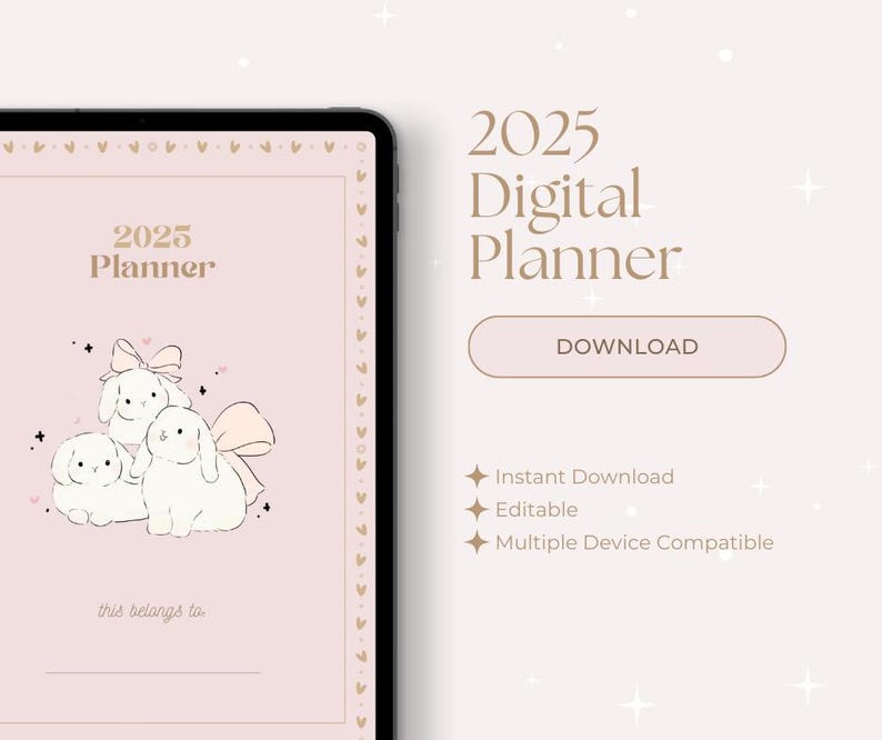 2025 DIGITAL PLANNER 2025 Digital Planner: Your All-in-one Tool for ...