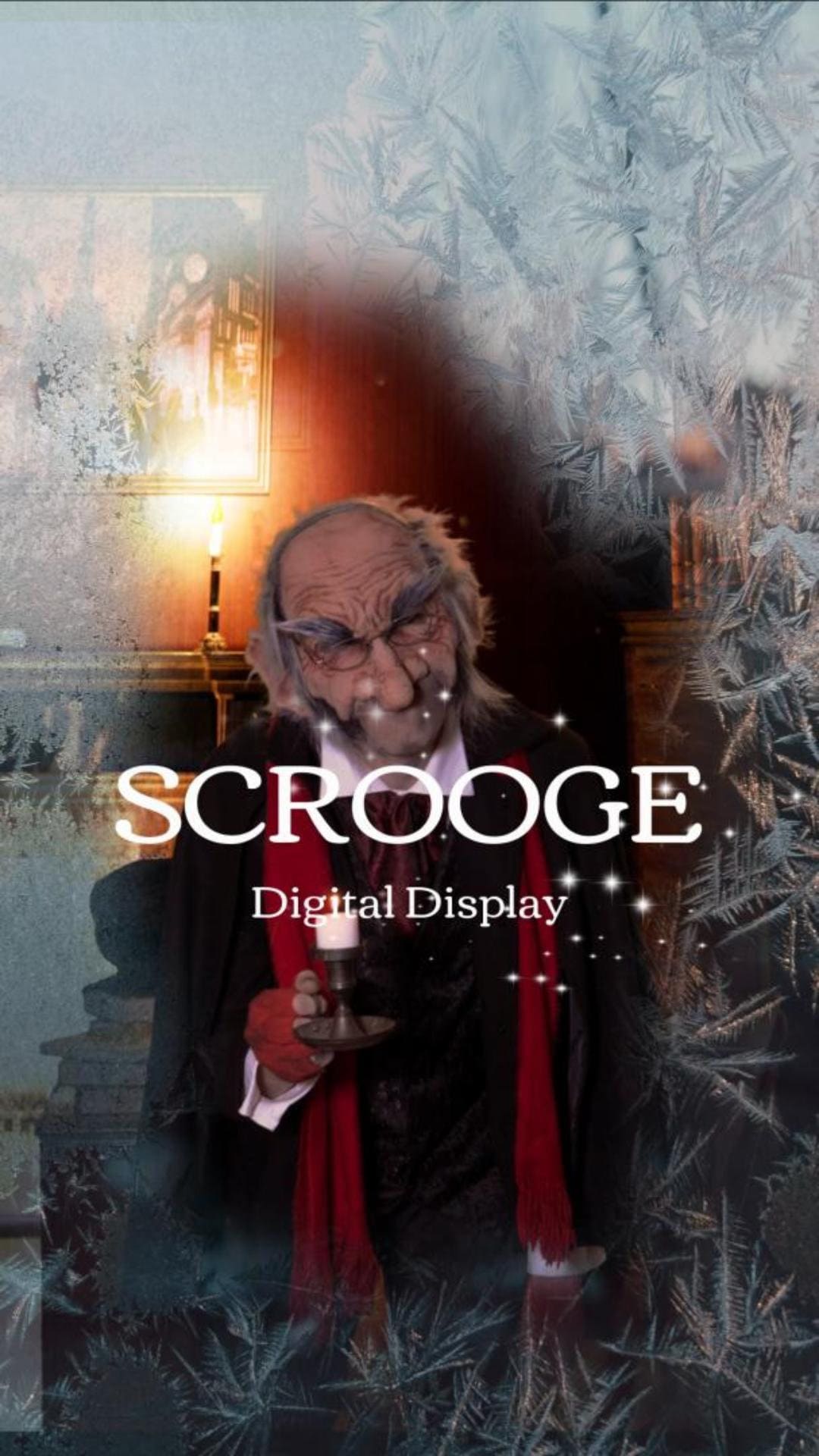 Scrooge Digital Decoration Display - Etsy