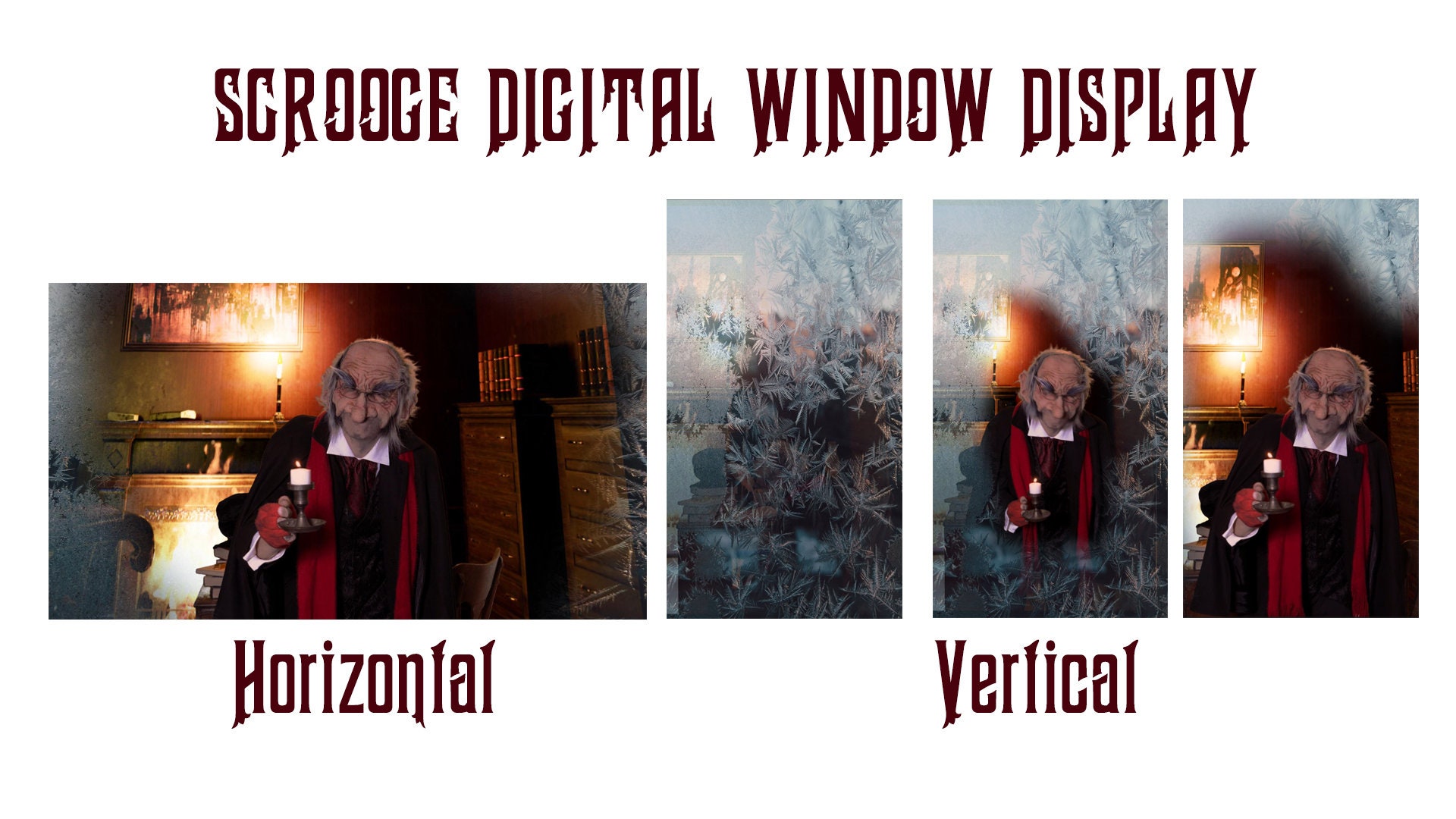 Scrooge Digital Decoration Display - Etsy