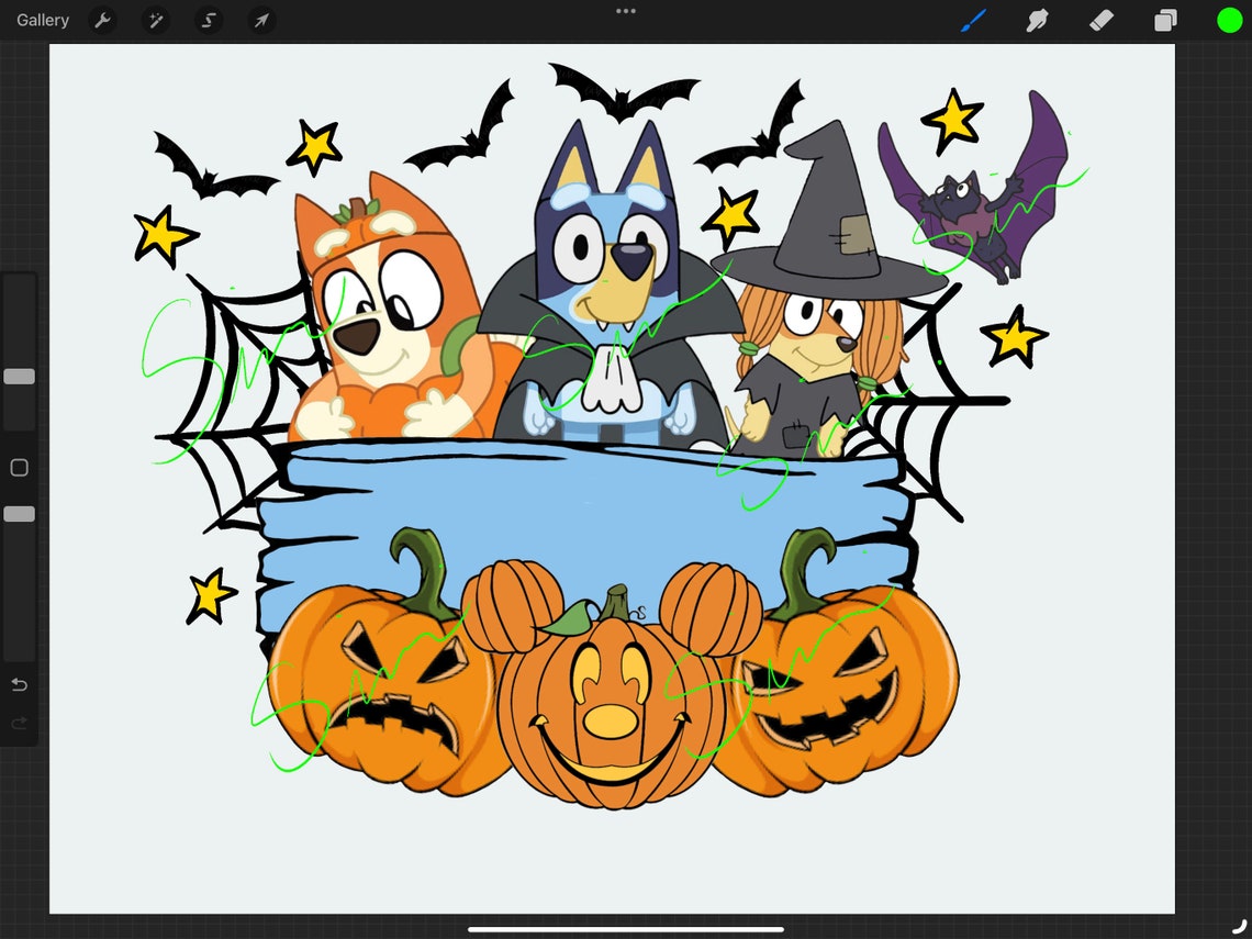 Bluey Halloween - Etsy Canada