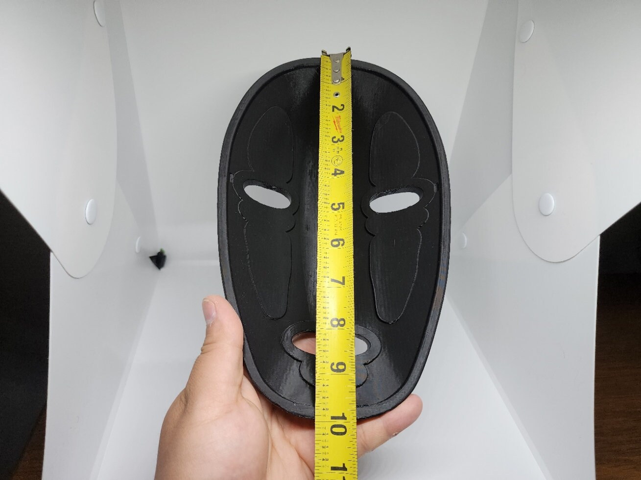 No Face/kaonashi Mask 3D Printed Hand Painted - Etsy Australia