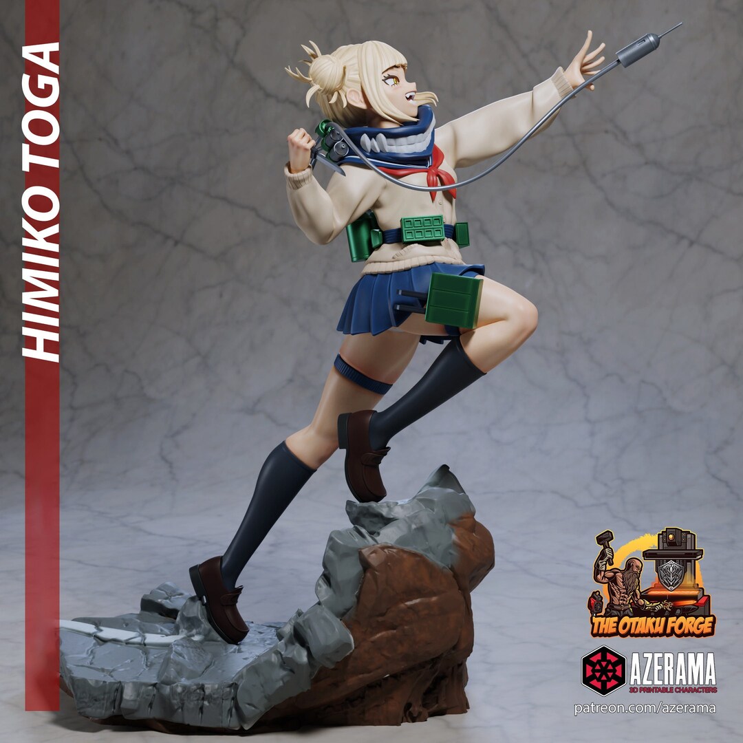 3D Resin Fan Art || Mha_himiko_toga || DIY Model Kit - Etsy