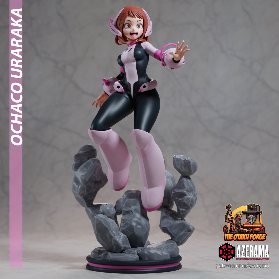 Garage Kit || Mha_ochaco_uraraka || 3D Fan Art - Etsy