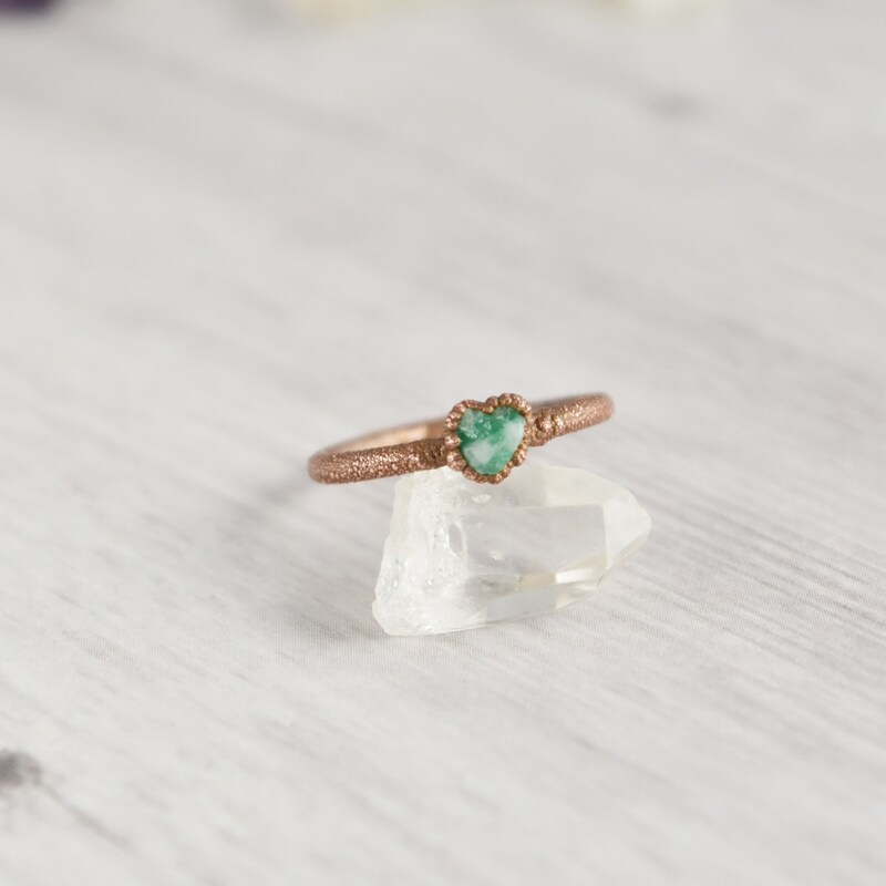Small Stone Ring - Etsy