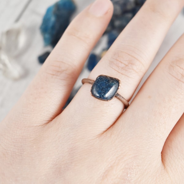 Apatite Ring - Etsy
