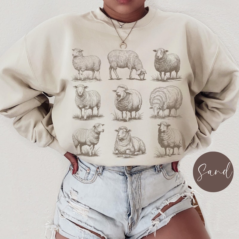 Sheep Womens Sweater - Etsy