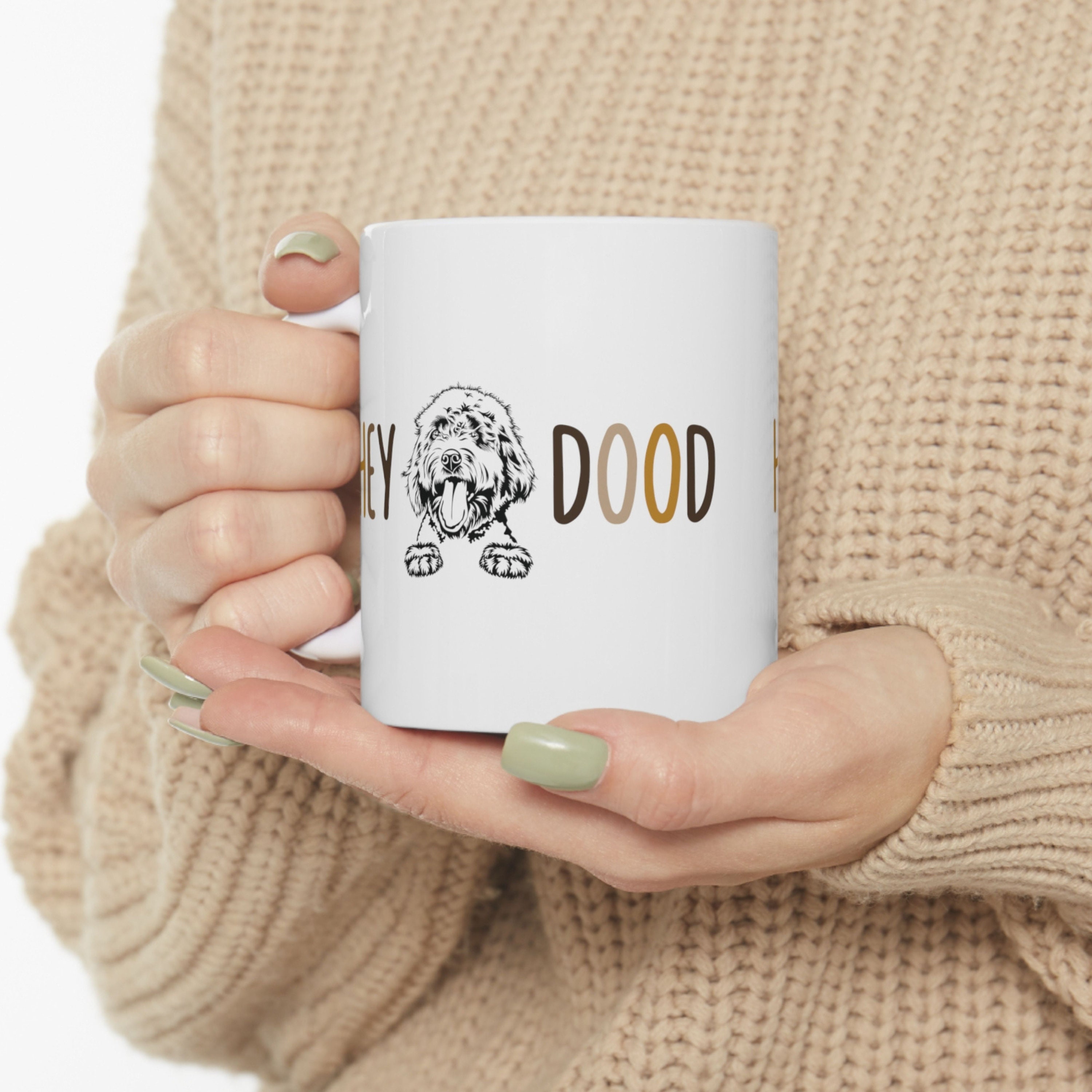 Goldendoodle Mug, Golden Doodle Coffee Cup, Doodle Dog Gifts, Golden ...