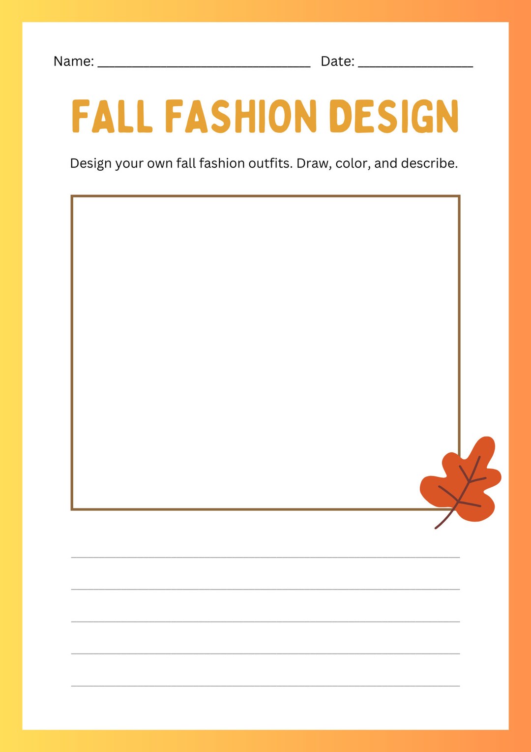 Montessori Drawing and Writing Worksheet - Etsy