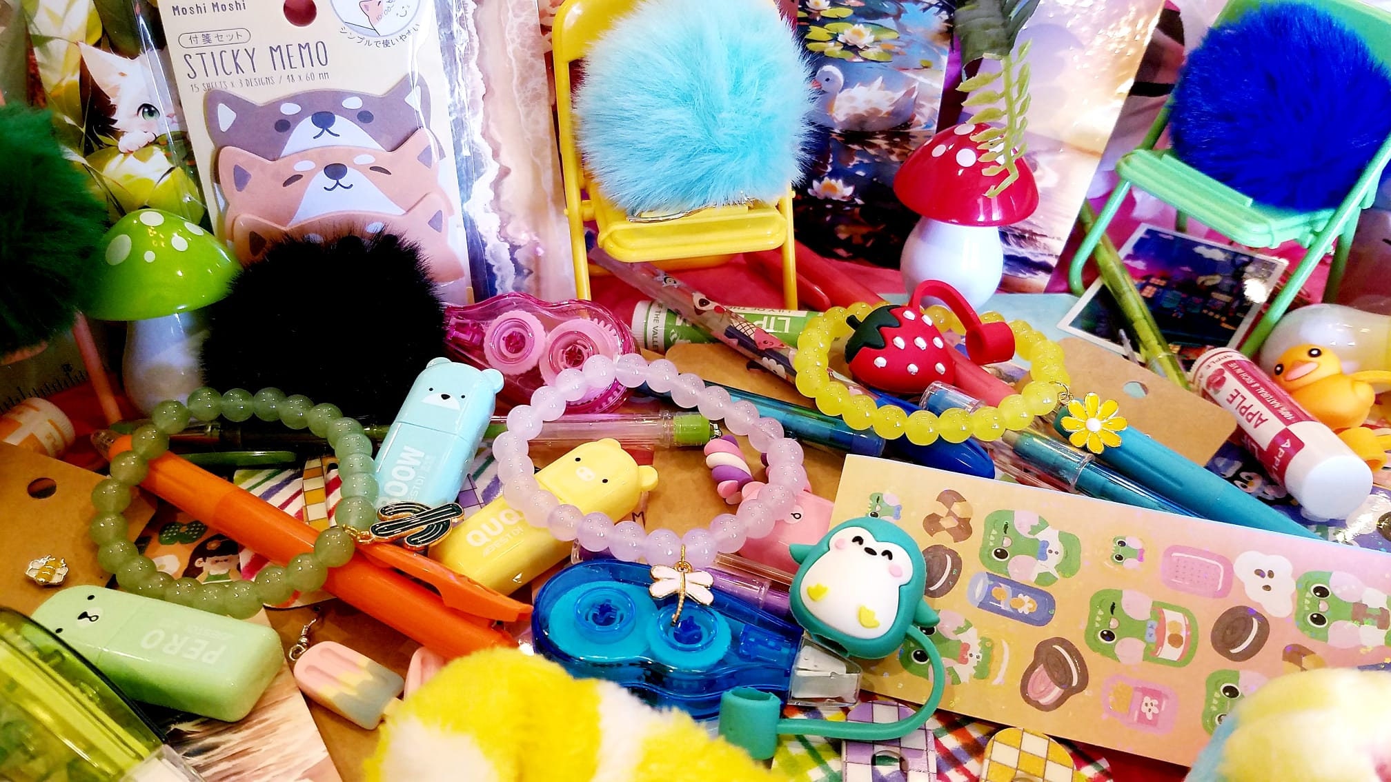 Rainy Day Mystery Scoops, Cute & Colorful Items, Stationary, Beauty ...