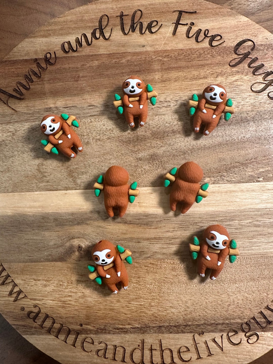 3D Sloth Silicone Fo Al Bead - Etsy