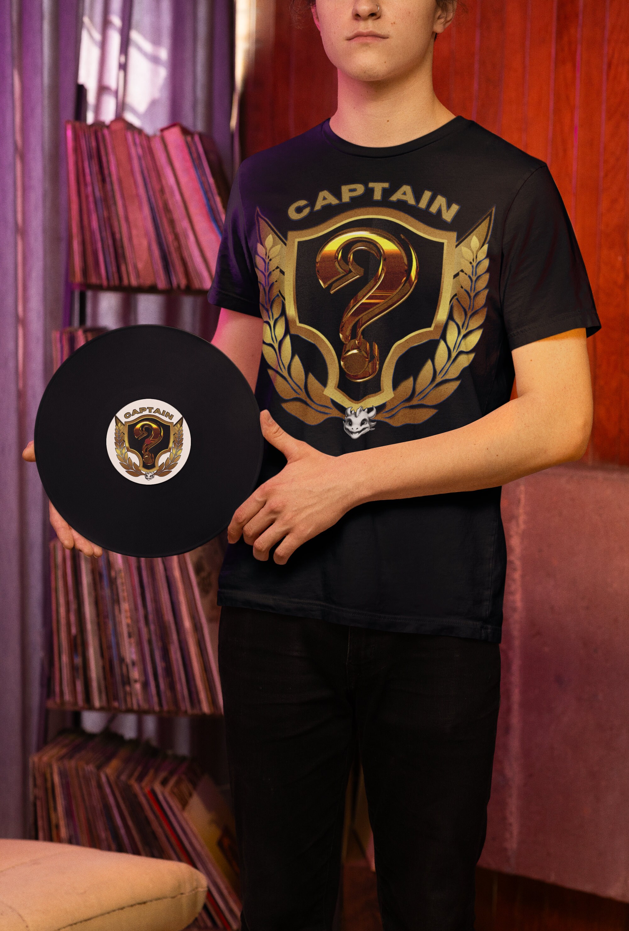 Captain Question Mark, Super Hero Shirt, Captain Love Shirt, Unisex ...