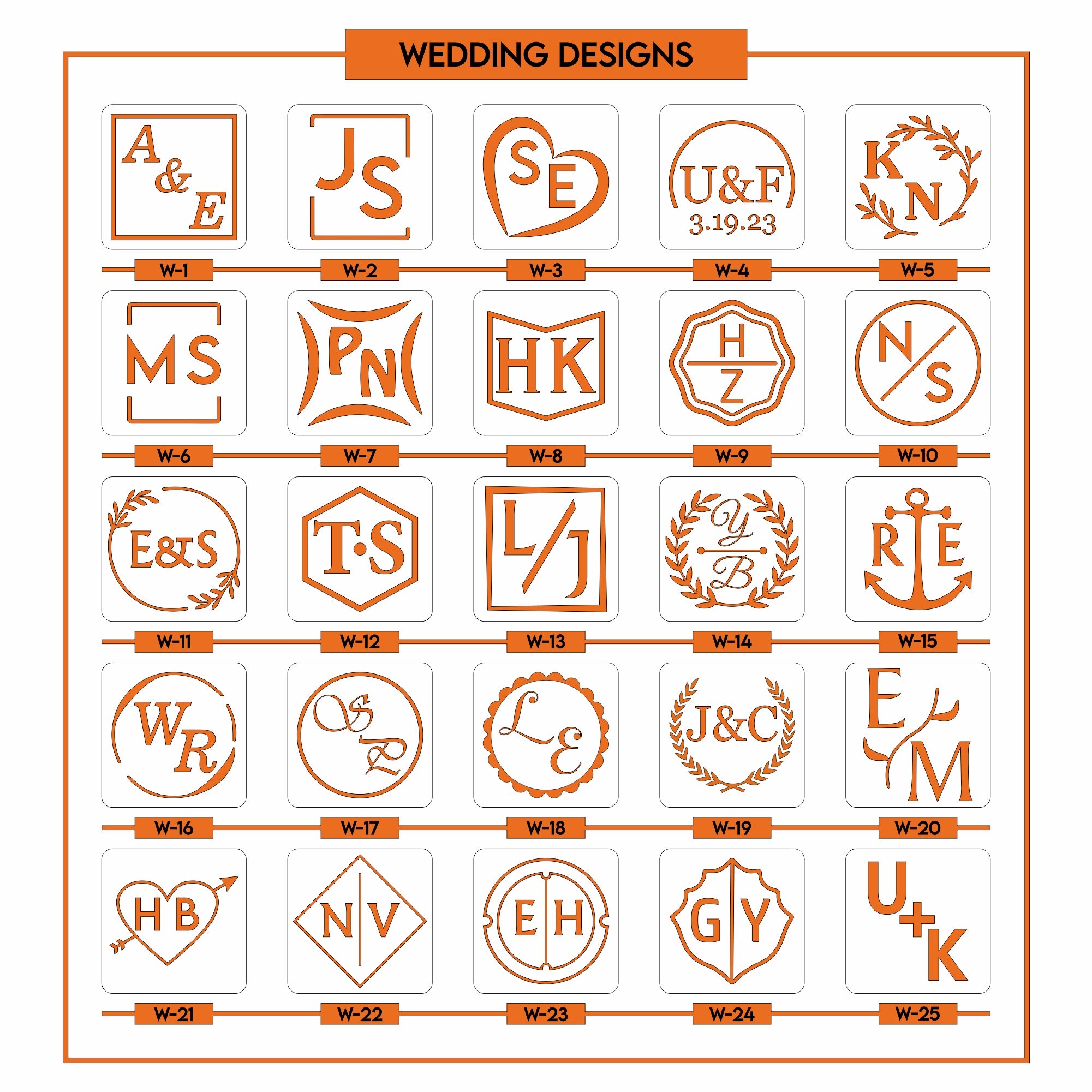 Monogrammed Ice Cubes for Wedding, Ice Stamp for Custom Ice Cubes ...