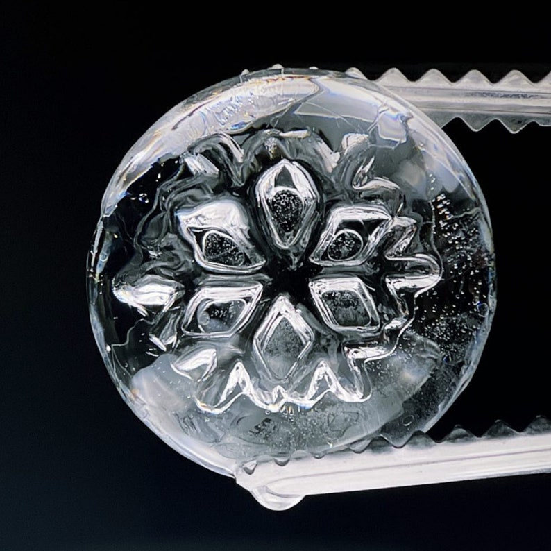 Ice Stamp for Christmas, Monogrammed Ice Cubes for Christmas, Ice Cube ...