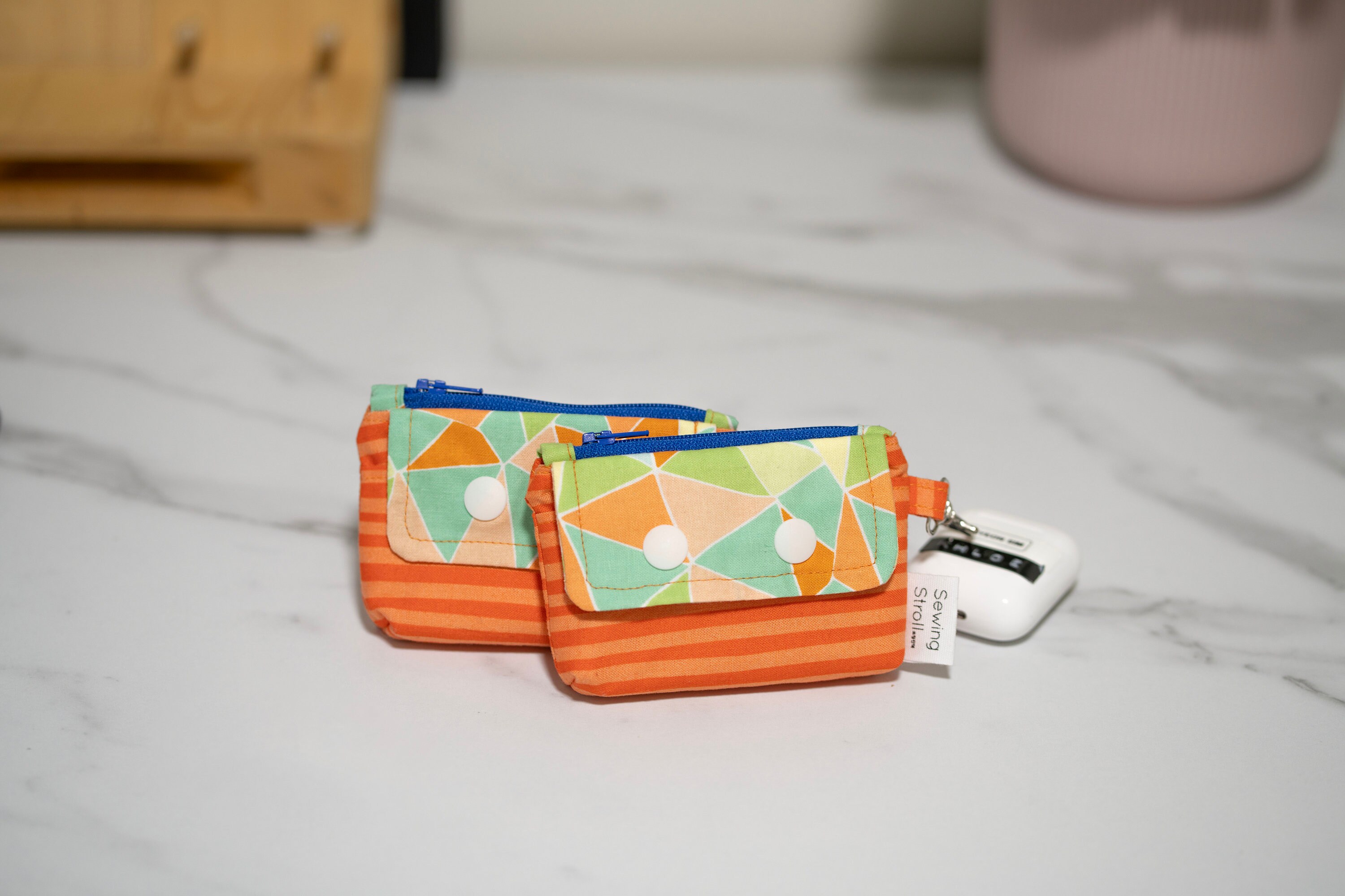 DIY Mini Wallet "cassie" Sewing Pattern PDF Templates With Youtube ...