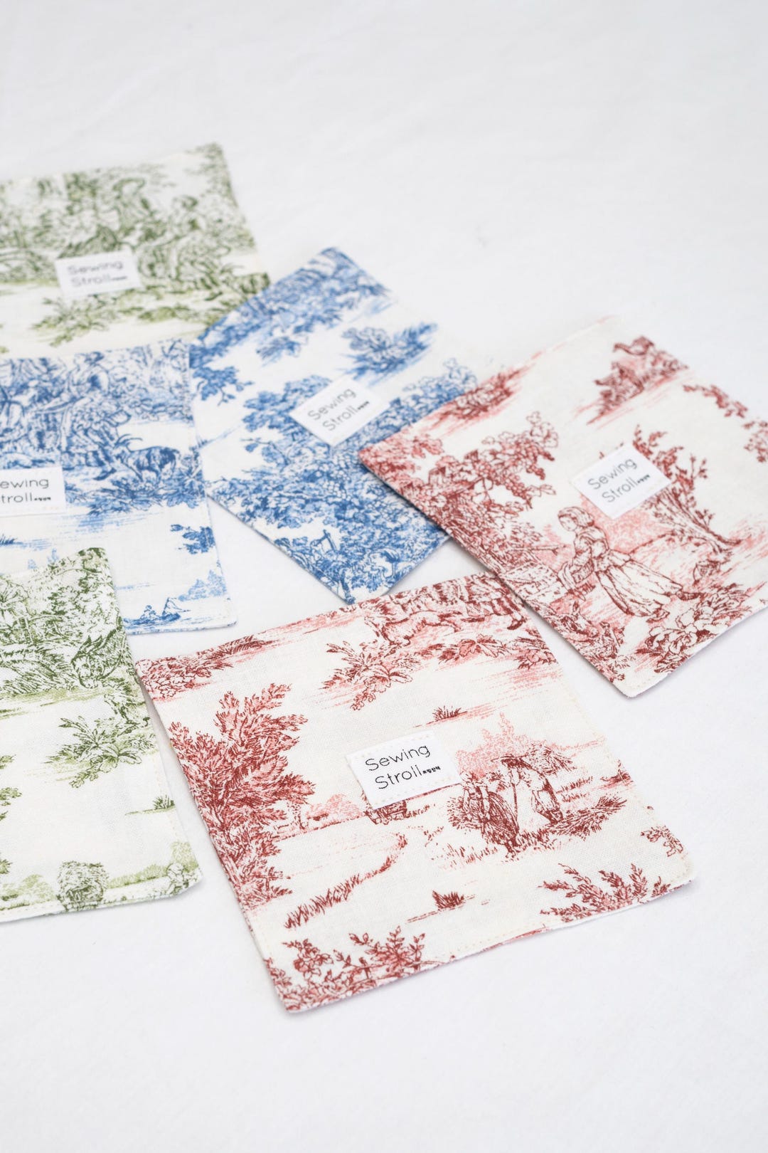Easy Sewing Pattern | 2 Shapes of Tea Coaster PDF Patterns With Written ...