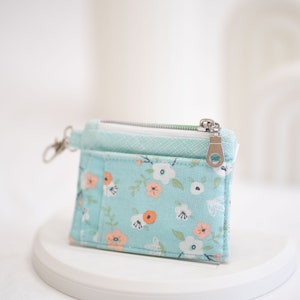 Zipper Wallet Sewing Pattern – PDF + Video | Mini Pouch With Card Slots ...