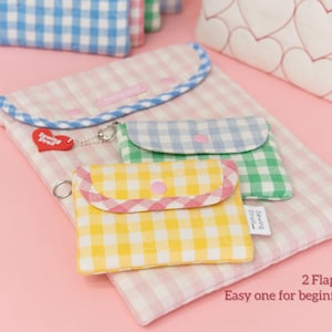 Laptop Sleeve Sewing Pattern: 10 Sizes Tech Pouch With Flap (PDF ...
