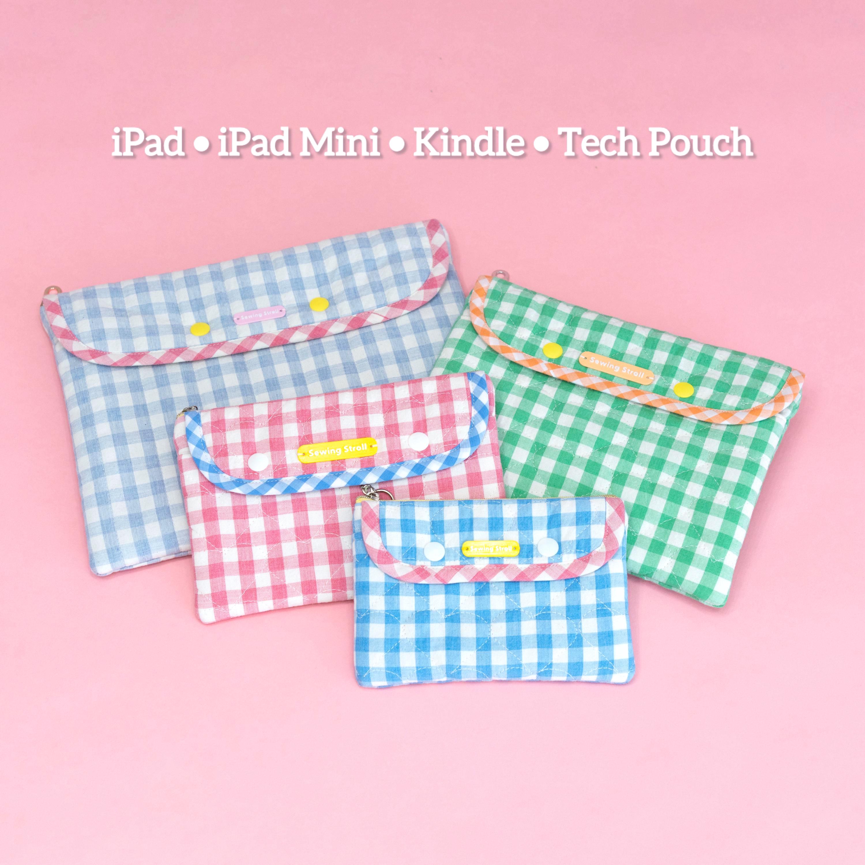 Laptop Sleeve & Tech Pouch PDF Sewing Pattern: 5 Sizes (digital ...