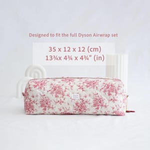 Hair Tool Travel Bag Sewing Pattern – PDF + Video Tutorial | Flat Pouch ...