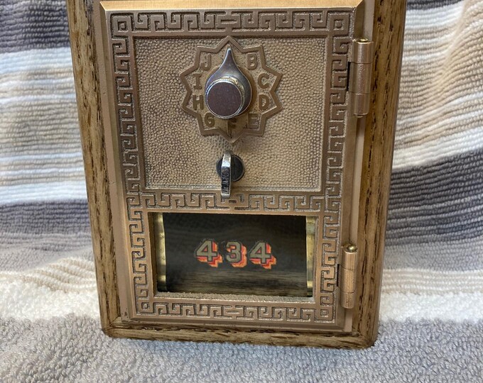 Vintage Dual Alphabet United States Postal Service Post Office Box #216 ...