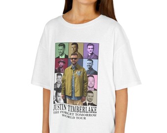 Justin Timberlake Youth T-shirt World Tour Justin Timberlake Albums Kid ...