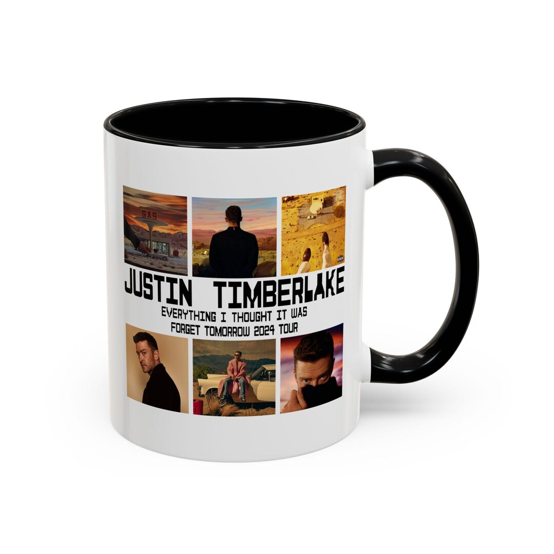 Justin Timberlake Mug Fan the Forget Tomorrow World Tour Mug Justin ...