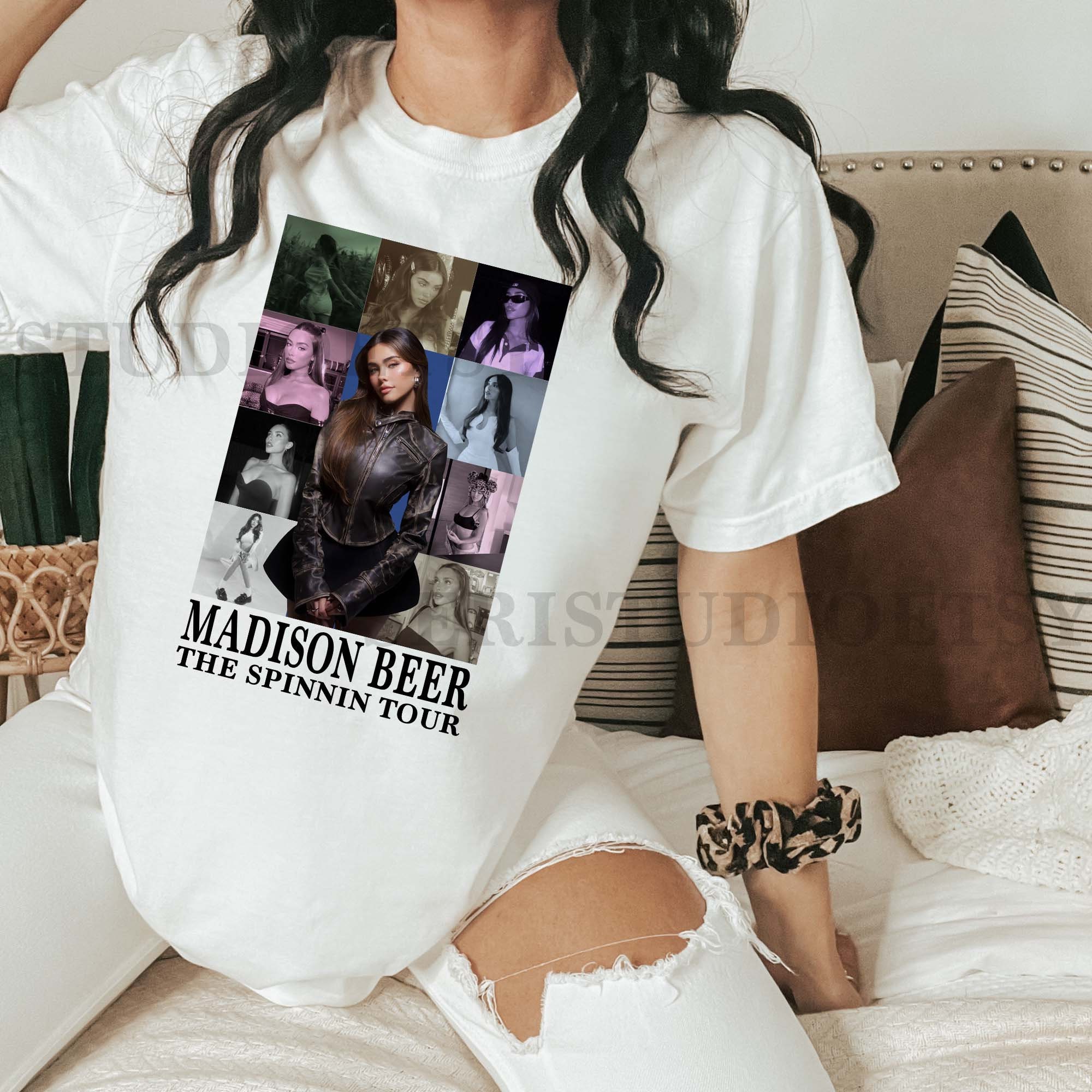 Madison Beer the Spinnin Tour T-shirt Madison Beer Shirt Madison Beer Merch the Spinnin Tour ...