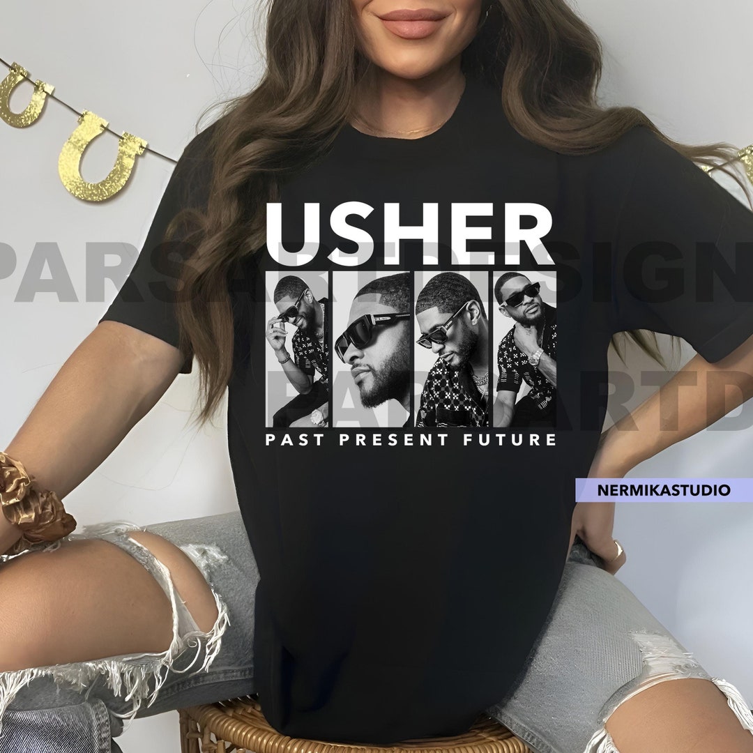 Usher World Tour T-shirt: Past Present Future Fan Merch - Etsy