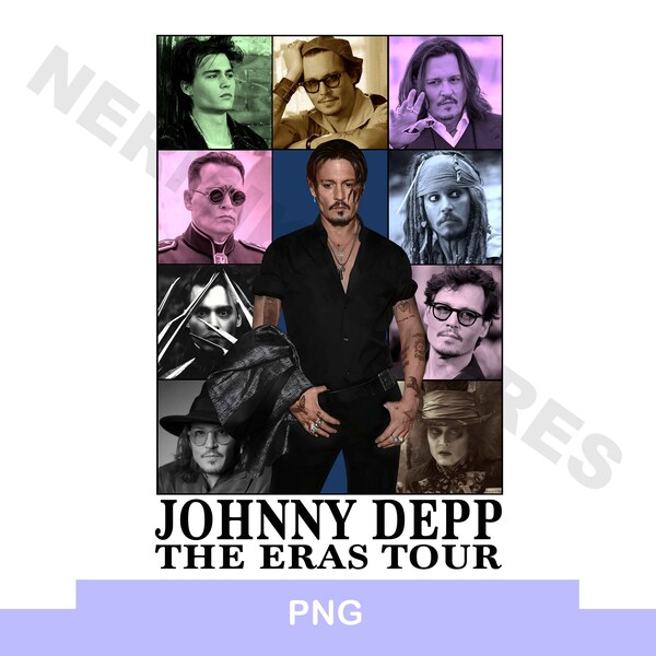 Johnny Depp T Shirt - Etsy
