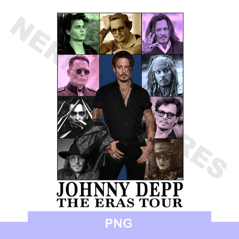 Johnny Depp T Shirt - Etsy