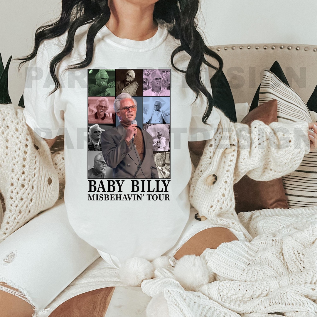 Uncle Baby Billy T-shirt: the Righteous Gemstones Misbehavin' Tour - Etsy