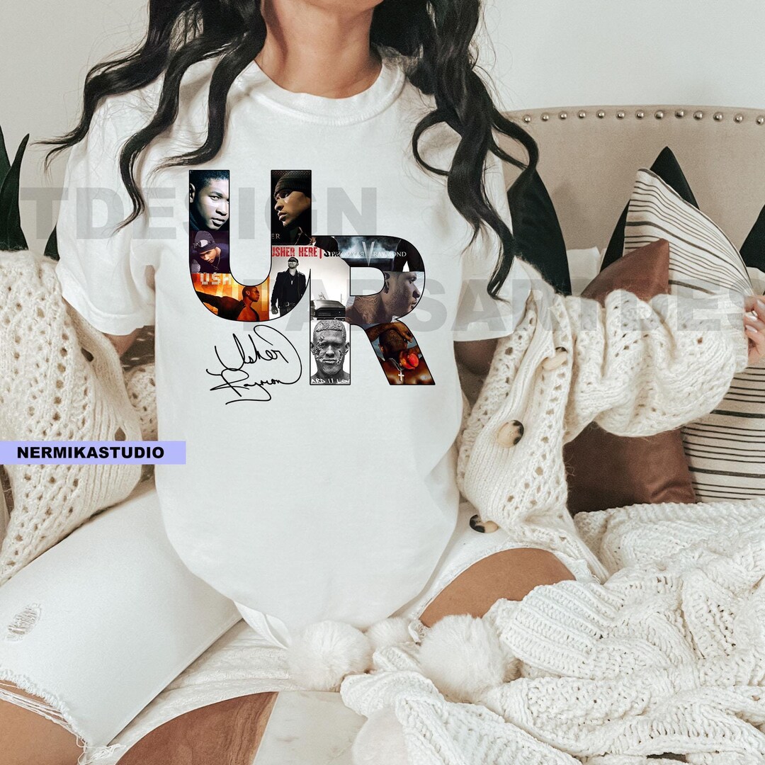 Usher World Tour Shirt Signature Usher Past Present Future World Tour ...