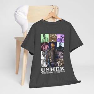 Usher Tour Shirt Usher World Tour T-shirt Usher Past Present Future ...