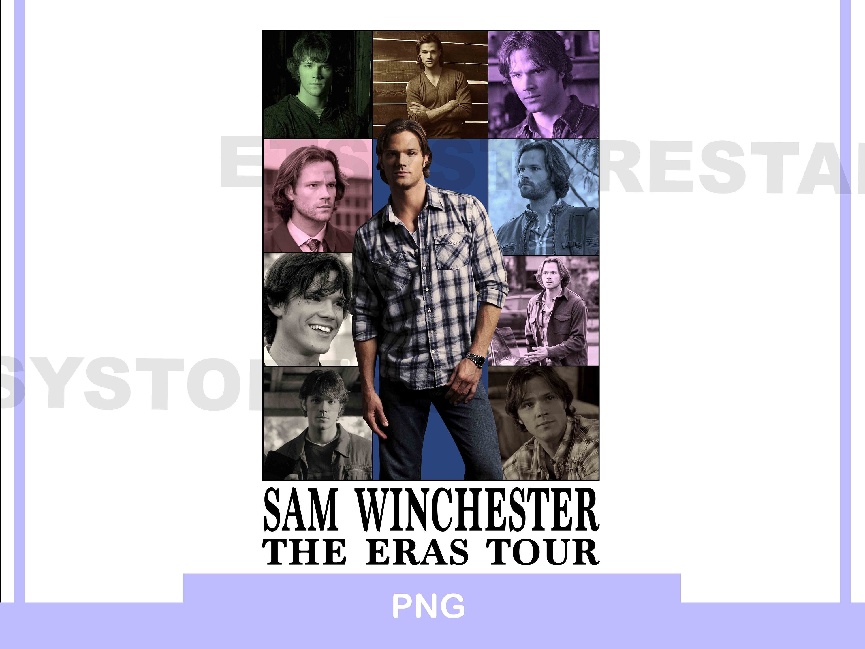 Sam Winchester Eras Tour Png Sam Winchester Print Png Digital ...