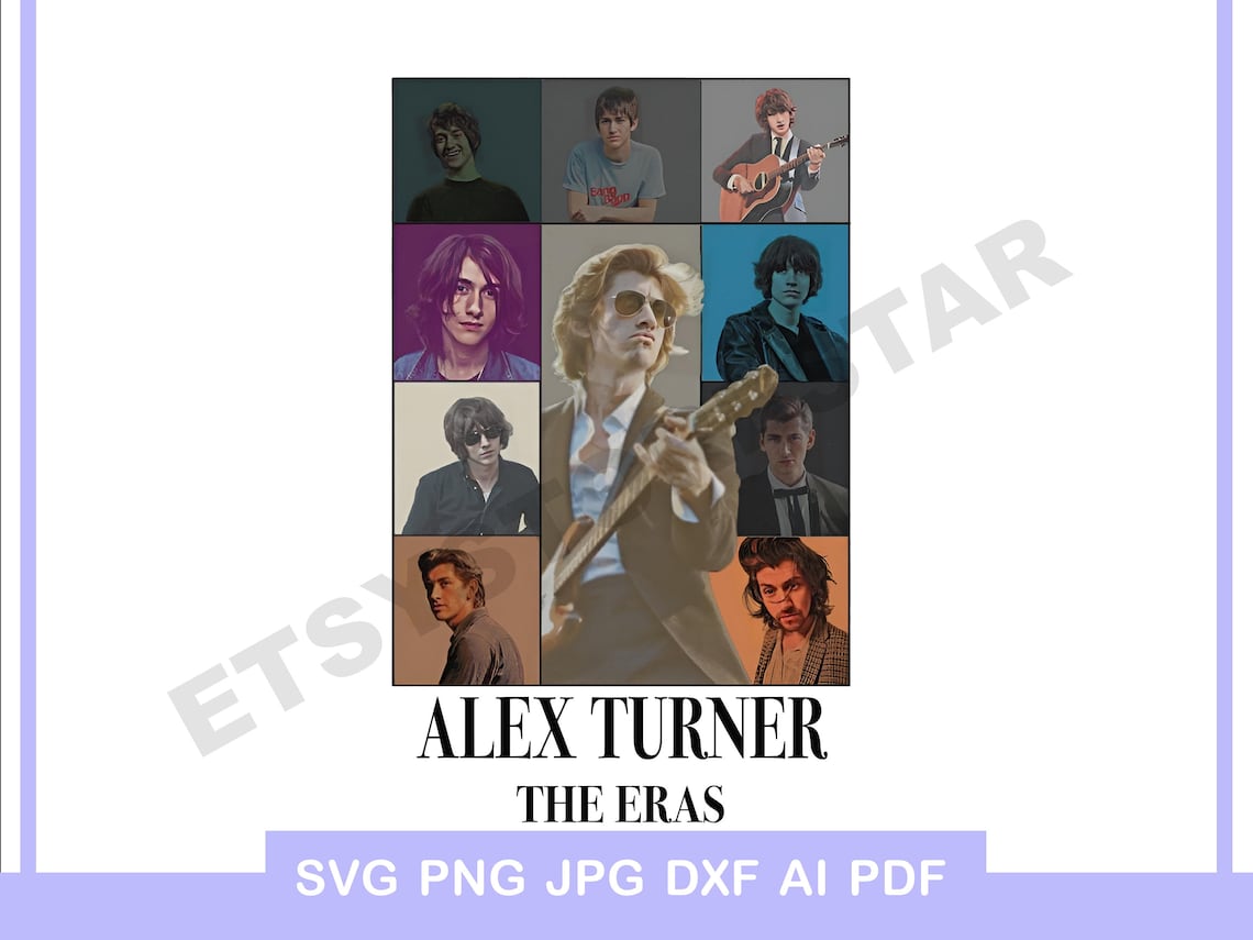 Alex Turner Eras Tour Png Arctic Monkeys Alexander David Turner Print ...