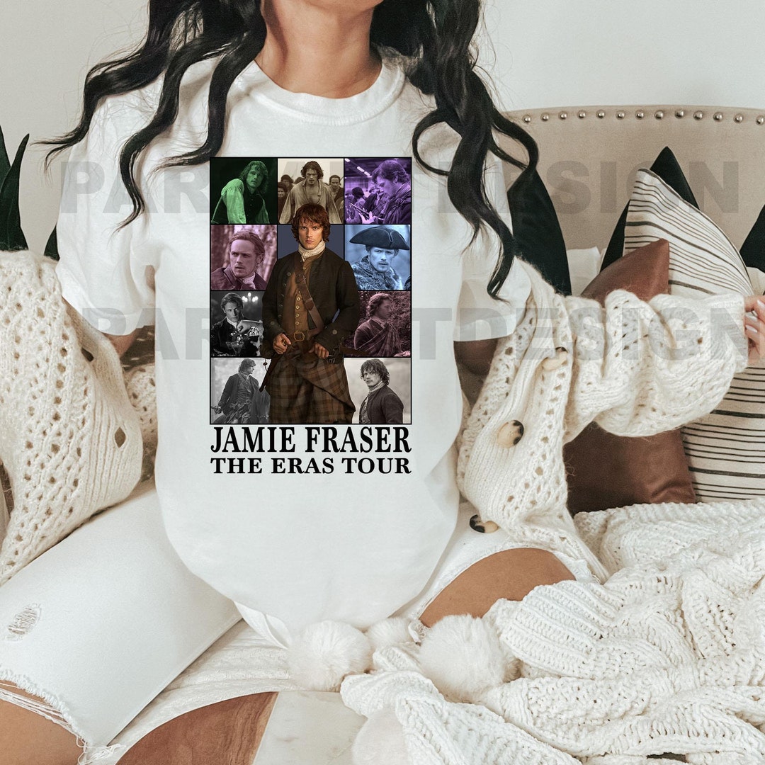 Jamie Fraser Fan T-shirt Sam Heughan Jamie Fraser T-shirt Jamie Fraser ...