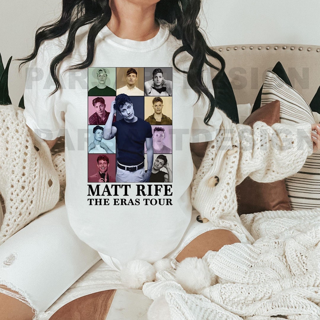 Matt Rife Eras Tour T-shirt Matt Rife Print Matt Rife Fan Tour Matt ...